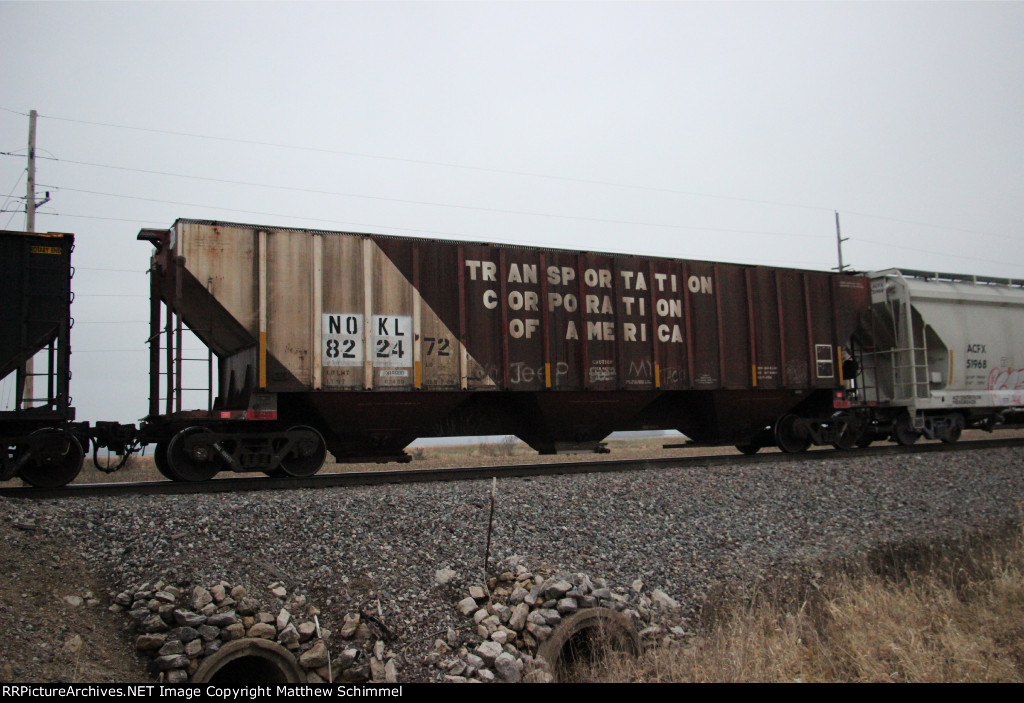 Ex-Transportation Corporation of America Grain Car